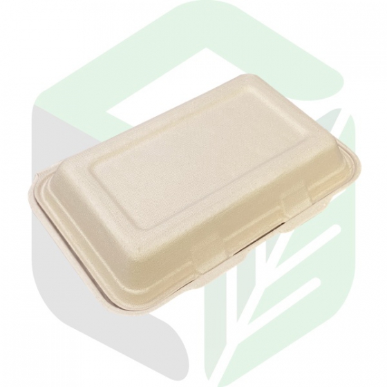Compostable Clamshell To-Go Box 1000mL